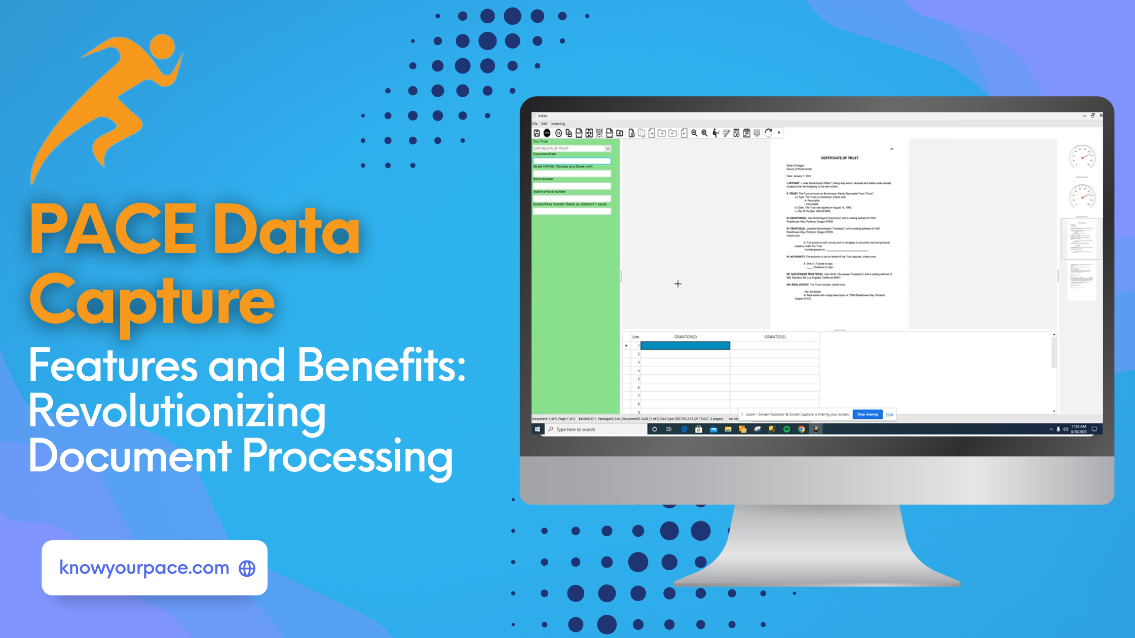 Revolutionizing Document Processing with PACE Data Capture: Features and Benefits